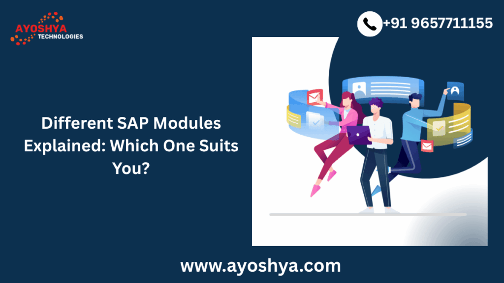 Different SAP Modules Explained: Which One Suits You? - SAP & Oracle ...